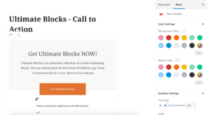 Call To Action Block For WordPress - Ultimate Blocks
