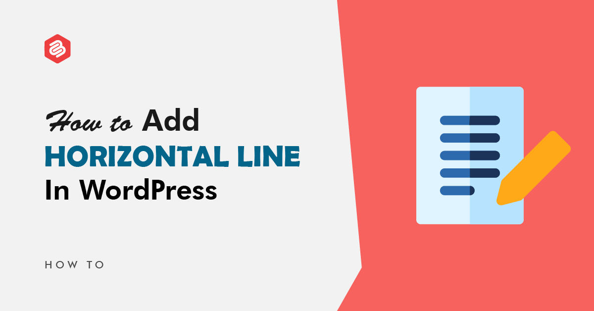 How To Add A Horizontal Line Separator In WordPress 2022 
