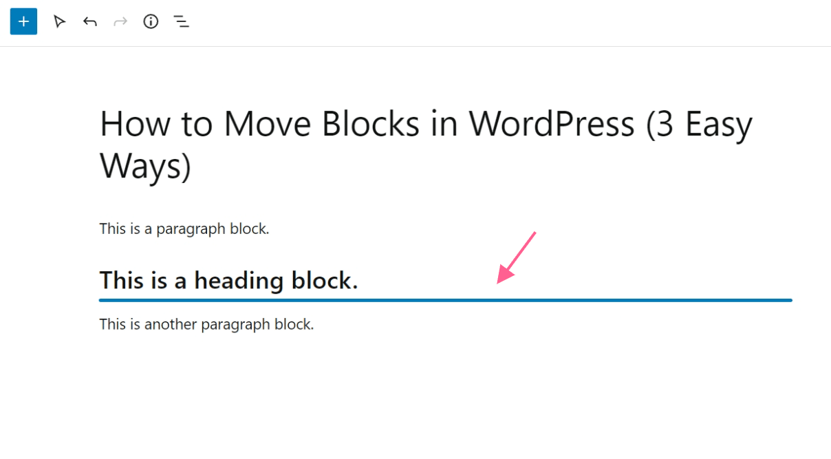 How to Move Blocks in WordPress (3 Easy Ways)