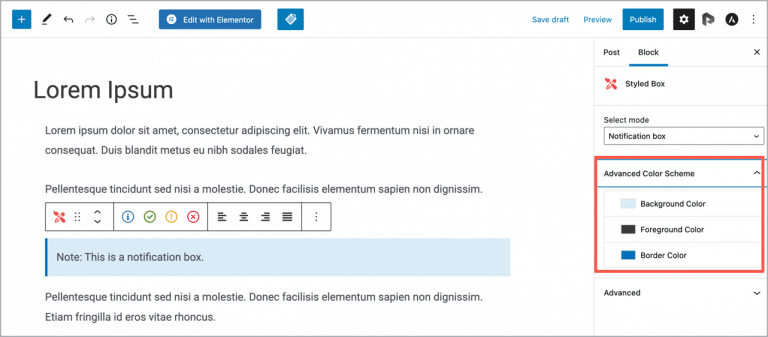 How to Add A Text Box In WordPress Posts/Pages