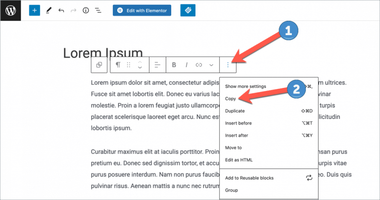 How to Copy & Move Blocks from One Page to Another