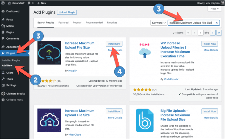 How To Increase Maximum Upload File Size In WordPress