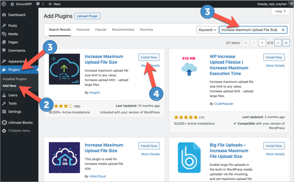 How To Increase The Maximum Upload File Size In WordPress