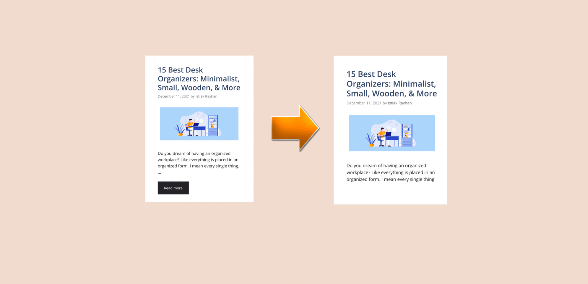 How To Remove Read More Button Text In WordPress