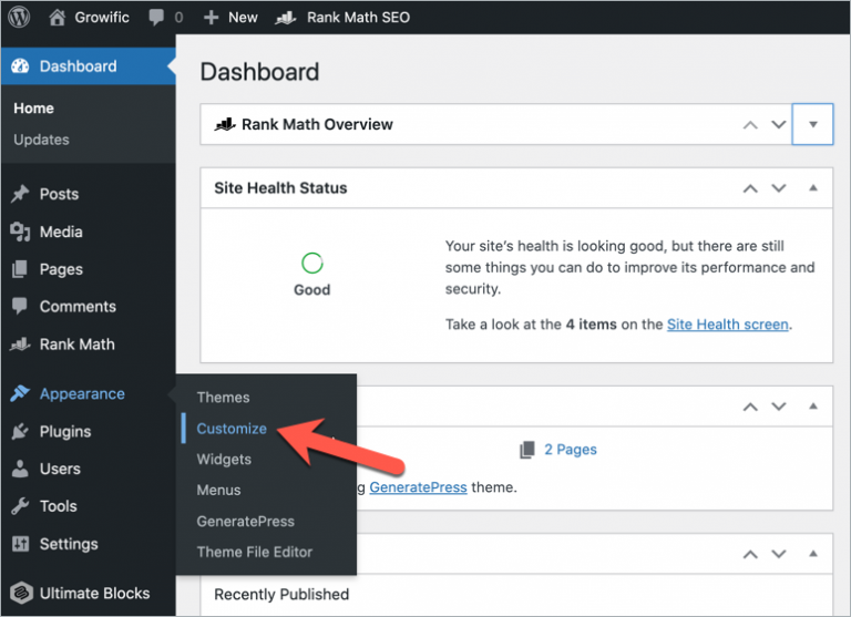 How To Change Menu Font Size In WordPress