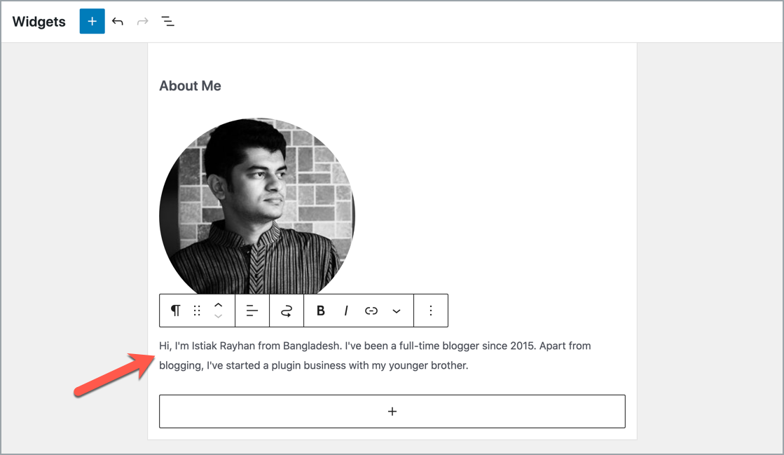 How to Add ‘About Me’ Widget on WordPress Sidebar