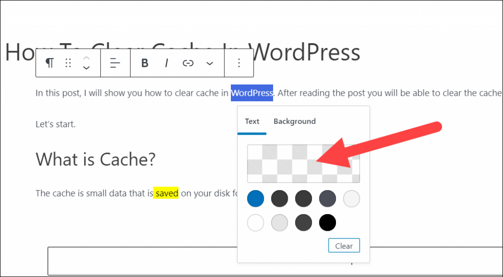 How To Highlight Text In WordPress (3 Easy Ways)