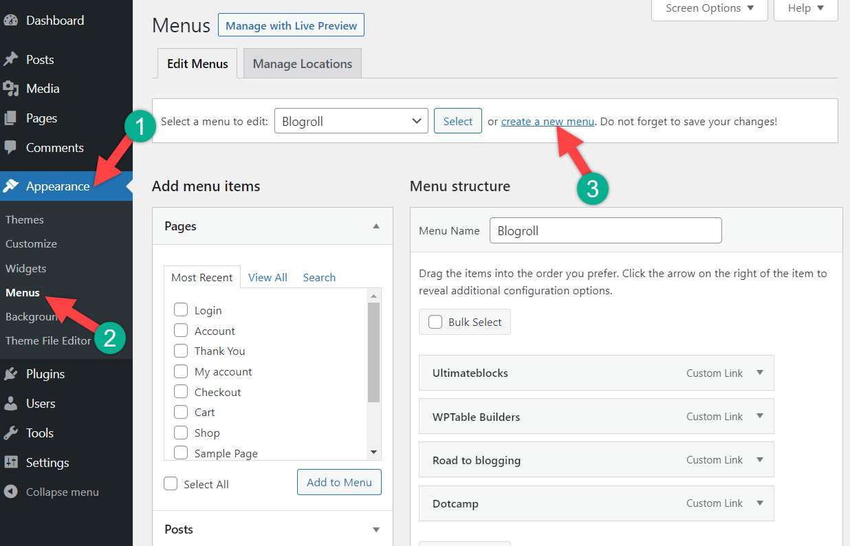 How To Add A Link In Wordpress Menu