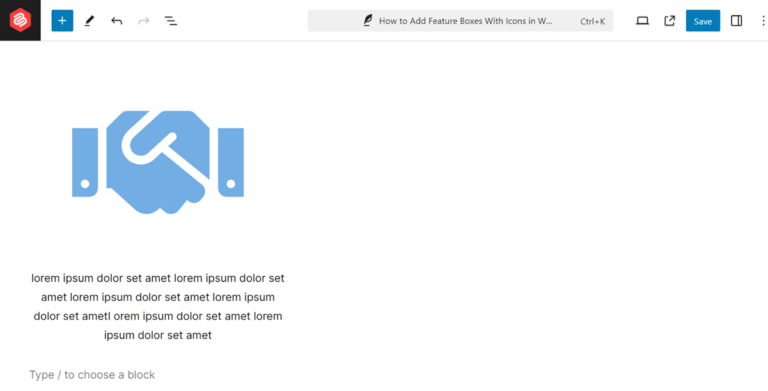How to Add Feature Boxes With Icons in WordPress (2025)