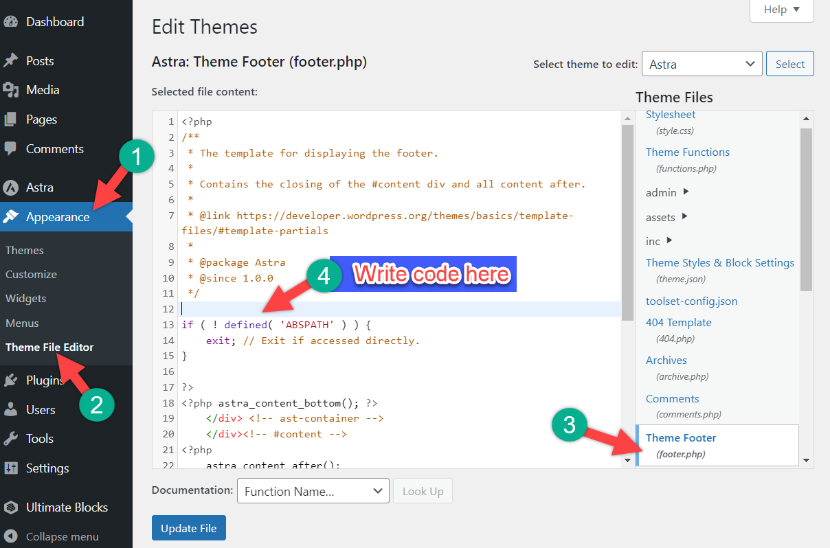 How to Edit Footer in WordPress [5 Easy Methods]