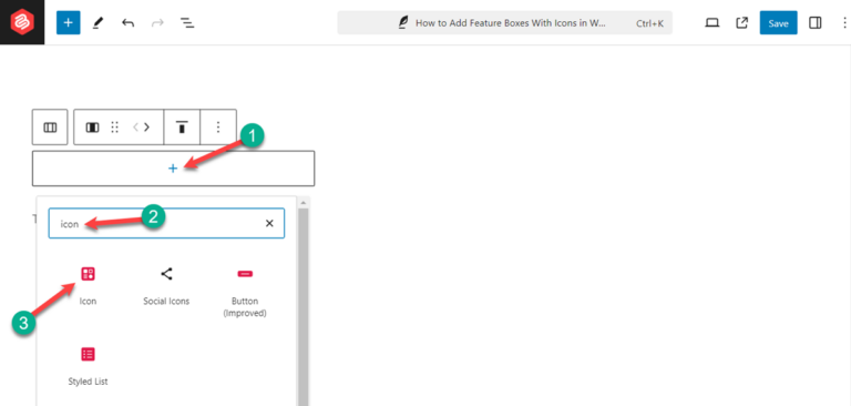 How to Add Feature Boxes With Icons in WordPress (2025)