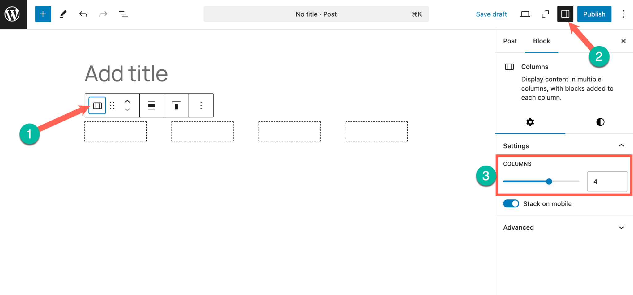 How to Add Columns in WordPress (Without Using a Plugin)