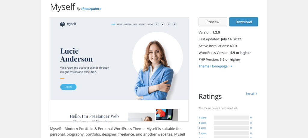 7 Best 'About Me' WordPress Themes (Free & Paid)