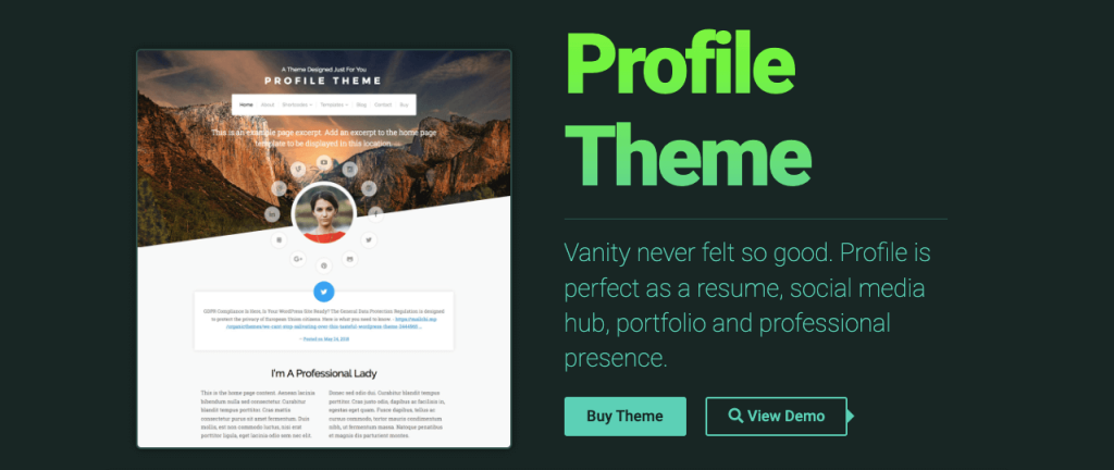 7 Best 'About Me' WordPress Themes (Free & Paid)
