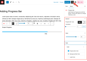 How to Add Progress Bars in WordPress (With/out a Plugin)