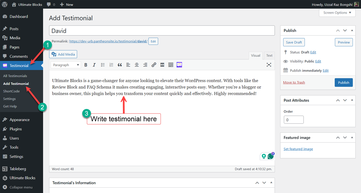 How to Create a Testimonial Slider in WordPress How to Create a Testimonial Slider in WordPress
