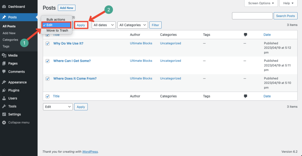 How to Edit Posts and Pages in WordPress