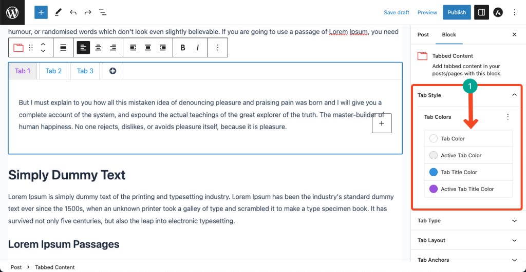 How to Use the Tabbed Content Block - Ultimate Blocks