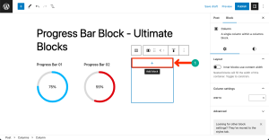 How to Use the Progress Bar Block - Ultimate Blocks