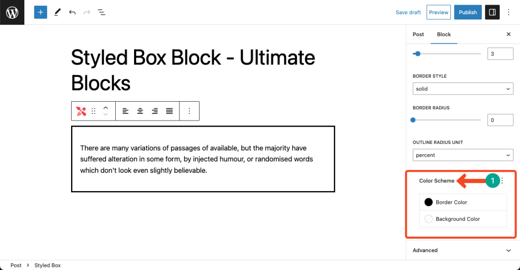 How to Use the Styled Box Block - Ultimate Blocks
