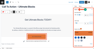 How to Use the Call To Action Block - Ultimate Blocks