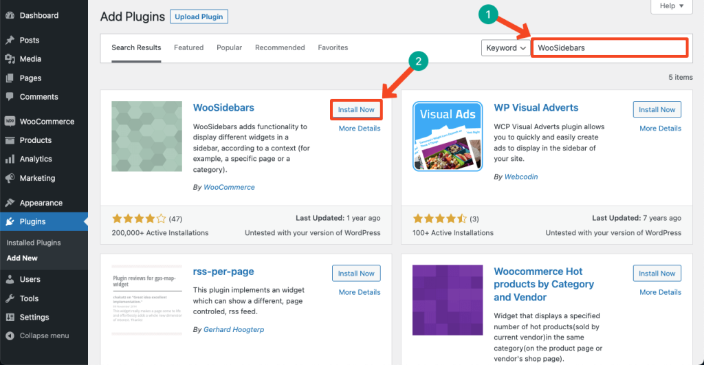 How to Add Sidebar to WooCommerce Shop Page