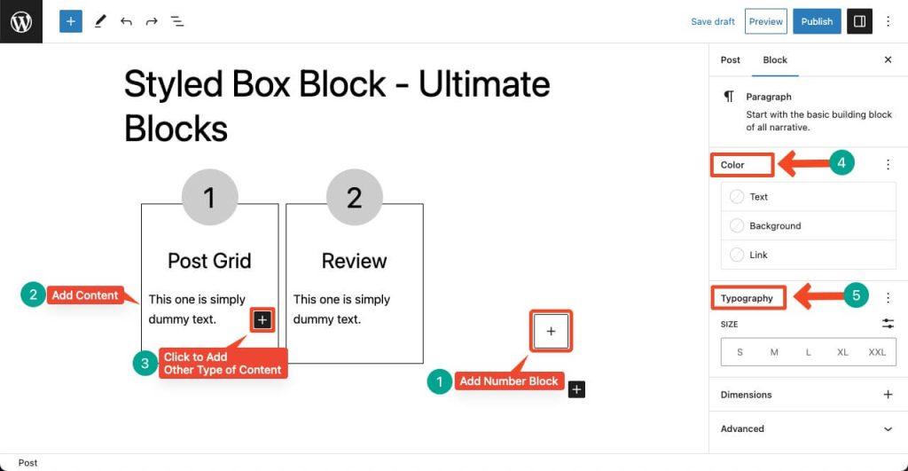 How to Use the Styled Box Block - Ultimate Blocks