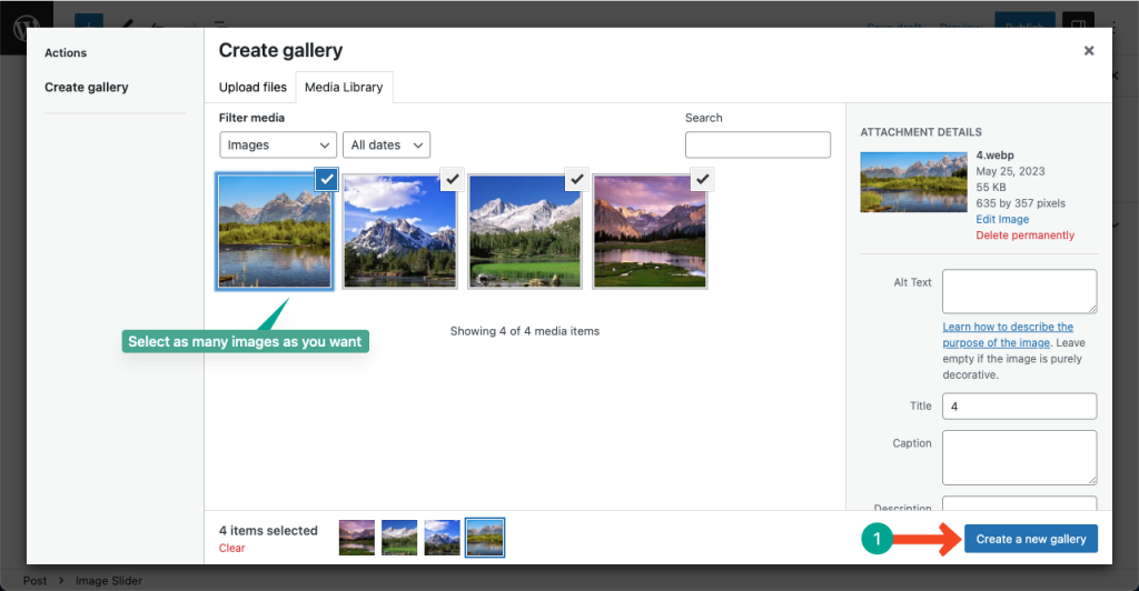 How to Use the Image Slider Block - Ultimate Blocks