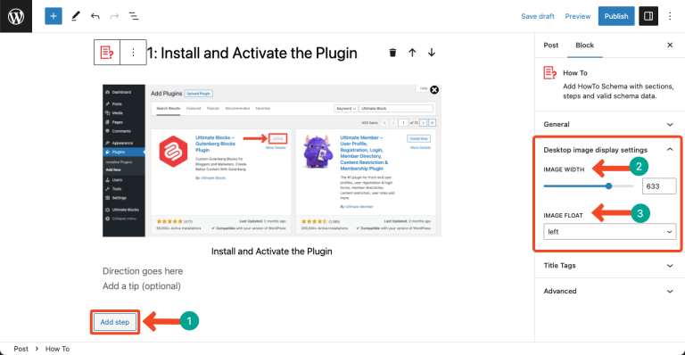 How to Use the HowTo Schema Block - Ultimate Blocks
