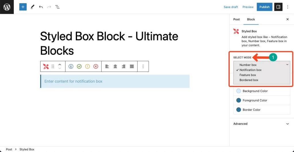 How to Use the Styled Box Block - Ultimate Blocks