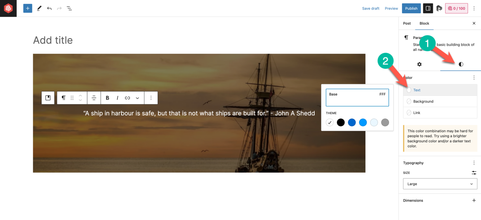 How to Add Text Over an Image in WordPress (Step by Step)