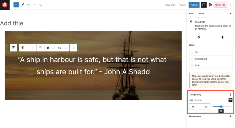 How to Add Text Over an Image in WordPress (Step by Step)