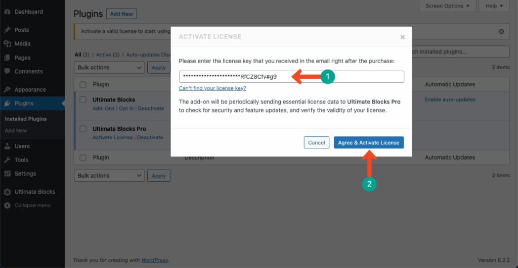 How to Install and Activate Ultimate Blocks Pro - Ultimate Blocks