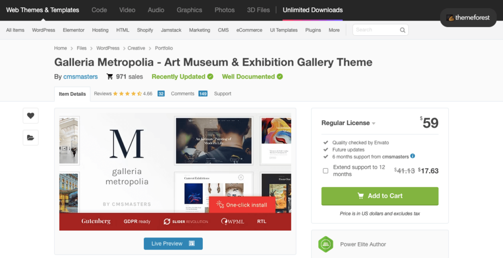 10+ Best Art Gallery WordPress Themes (2026)