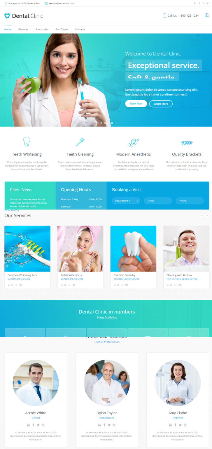 10 Best Dentist WordPress Themes (Free & Paid) (2026)