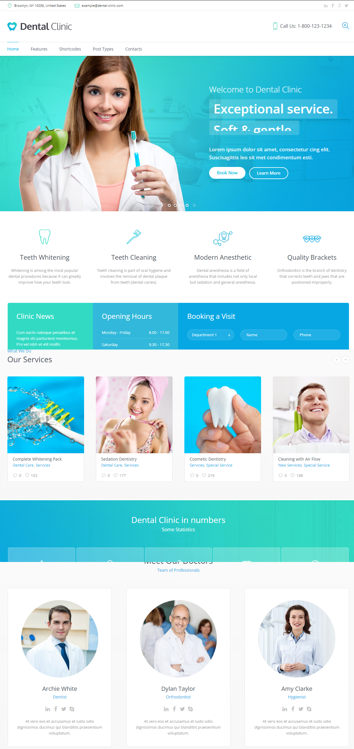 10 Best Dentist WordPress Themes (Free & Paid) (2025)