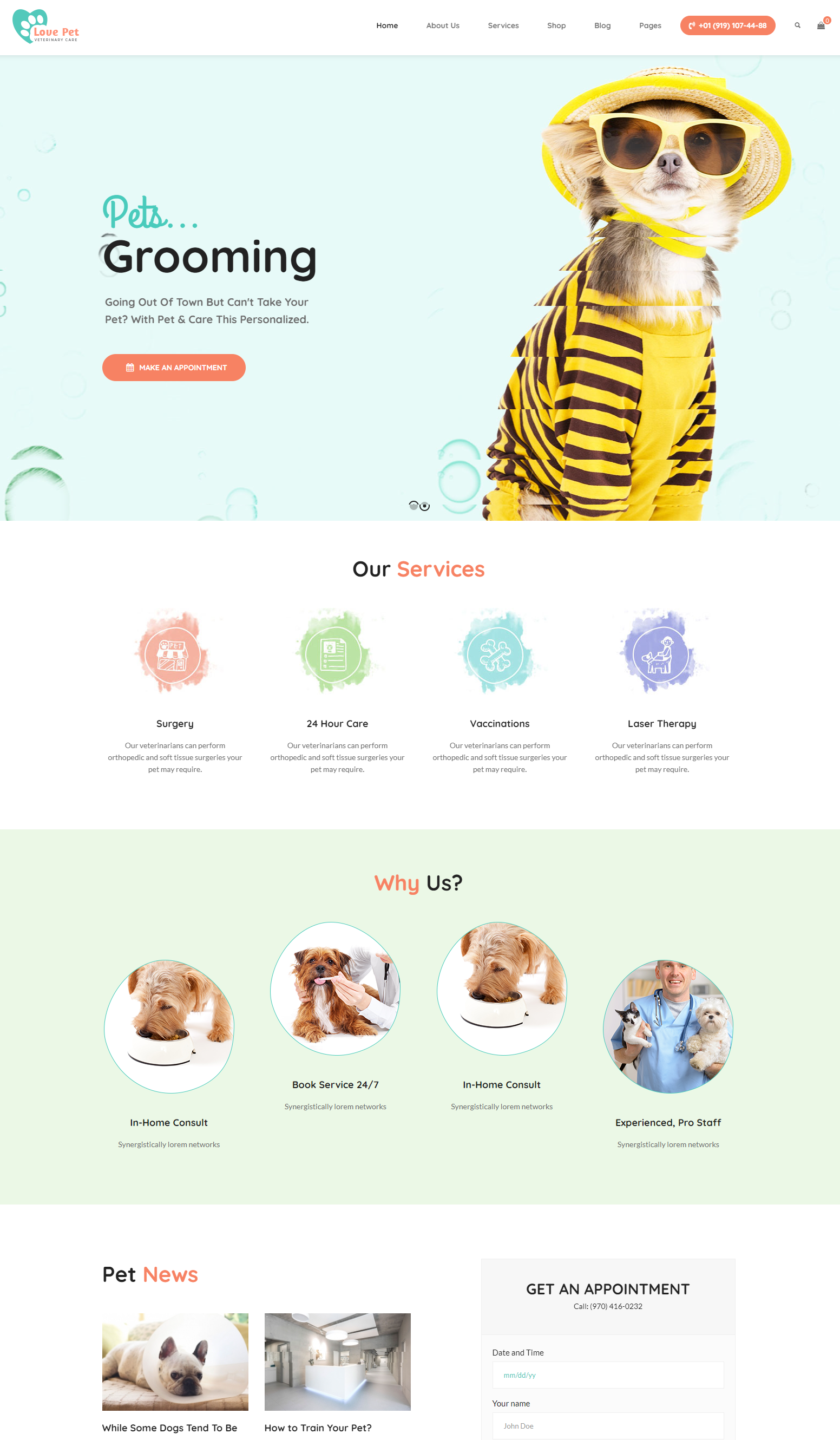 10 Best WordPress Pet and Animal Themes(Free & Paid) (2025)