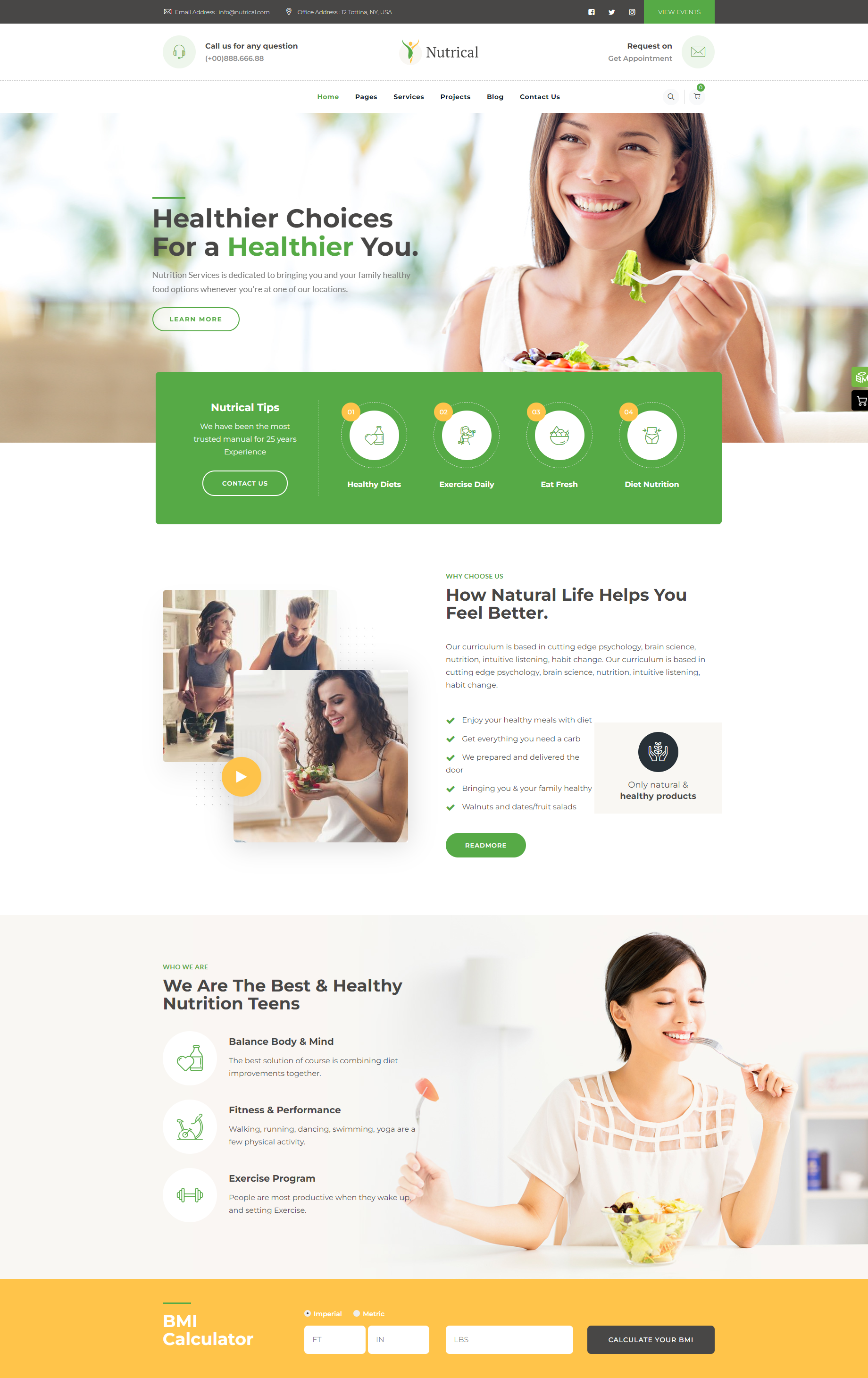 10 Best Nutritionist WordPress Themes (Free & Paid)