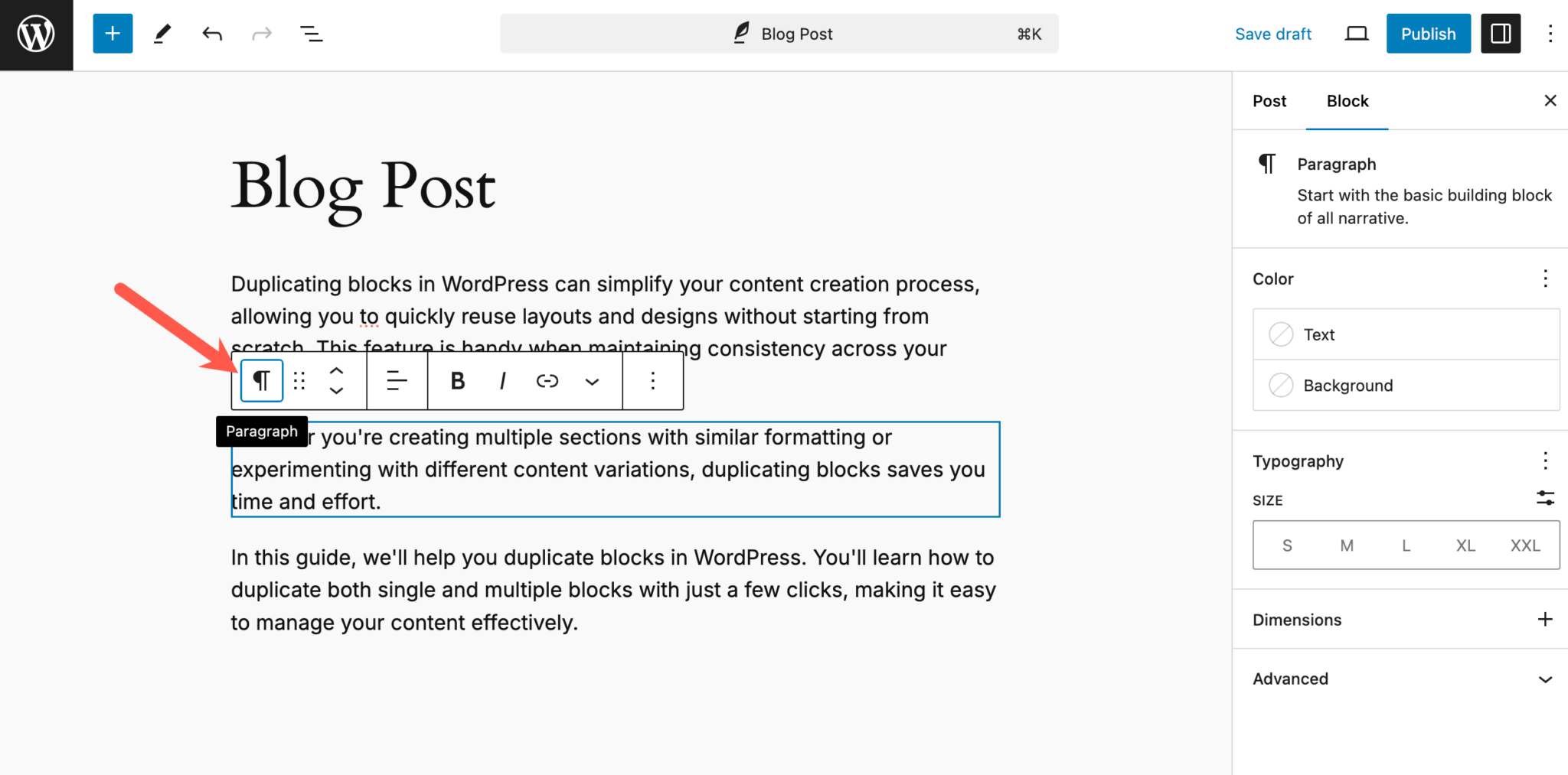 How to Duplicate Block(s) in WordPress