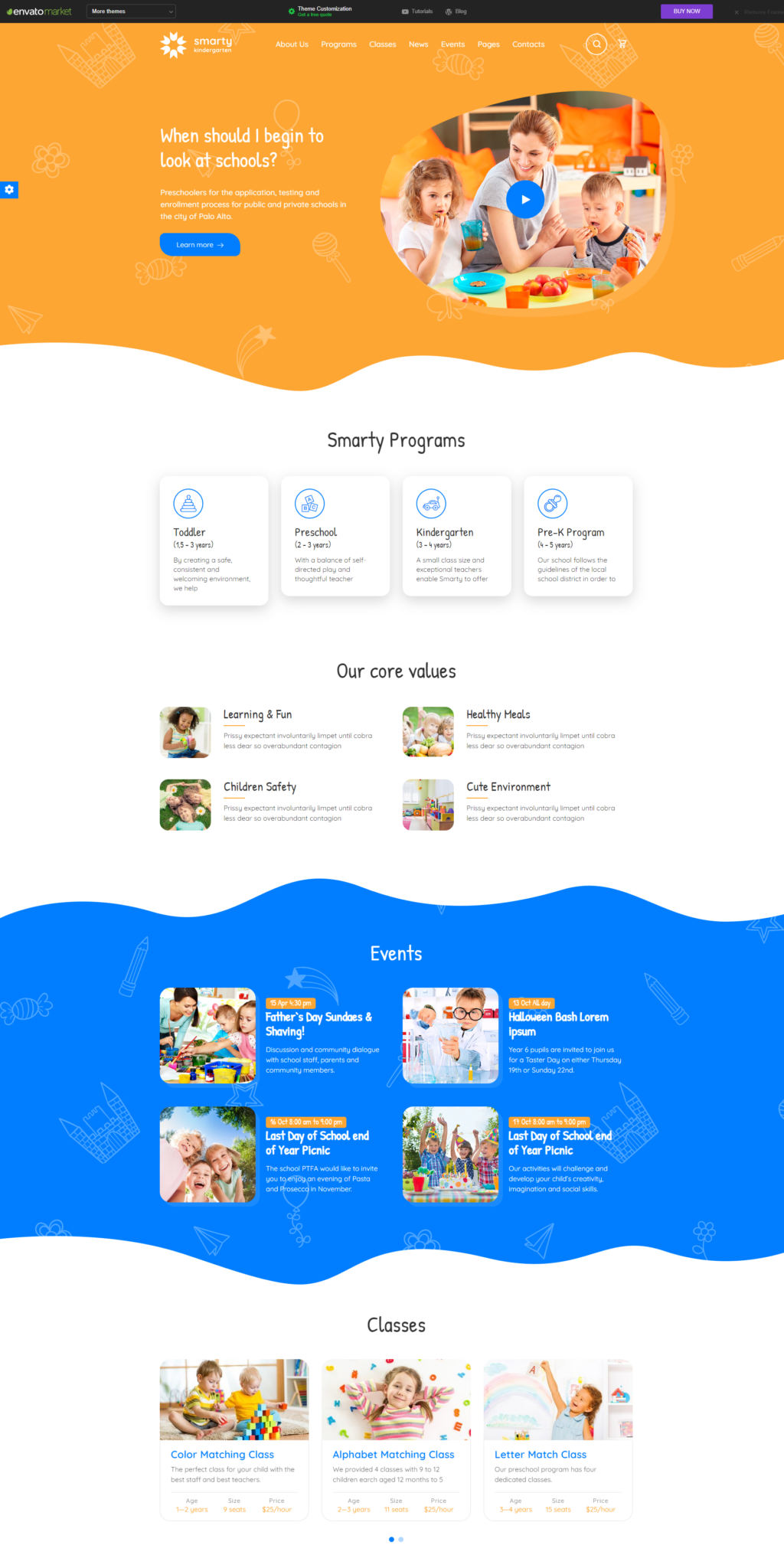 8 Best Kindergarten WordPress Themes (2025)