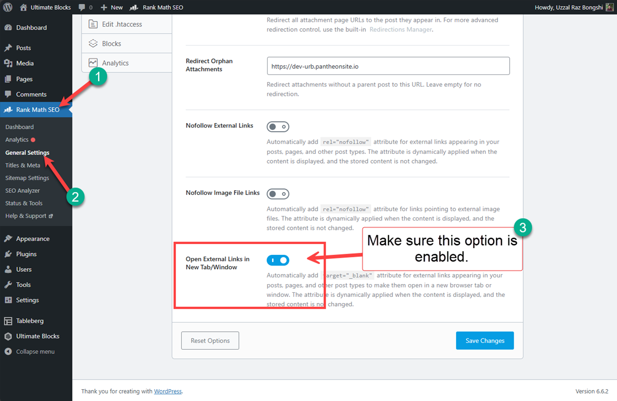 How to Make WordPress Links Open in a New Window