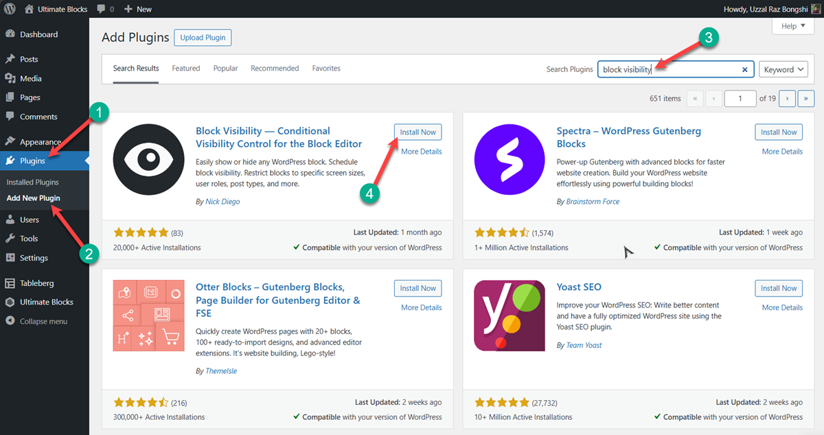 How to Display WordPress Blocks Based on Screen Size