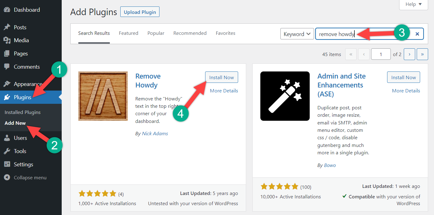 How to Change or Remove 'Howdy Admin' in WordPress (In Seconds)