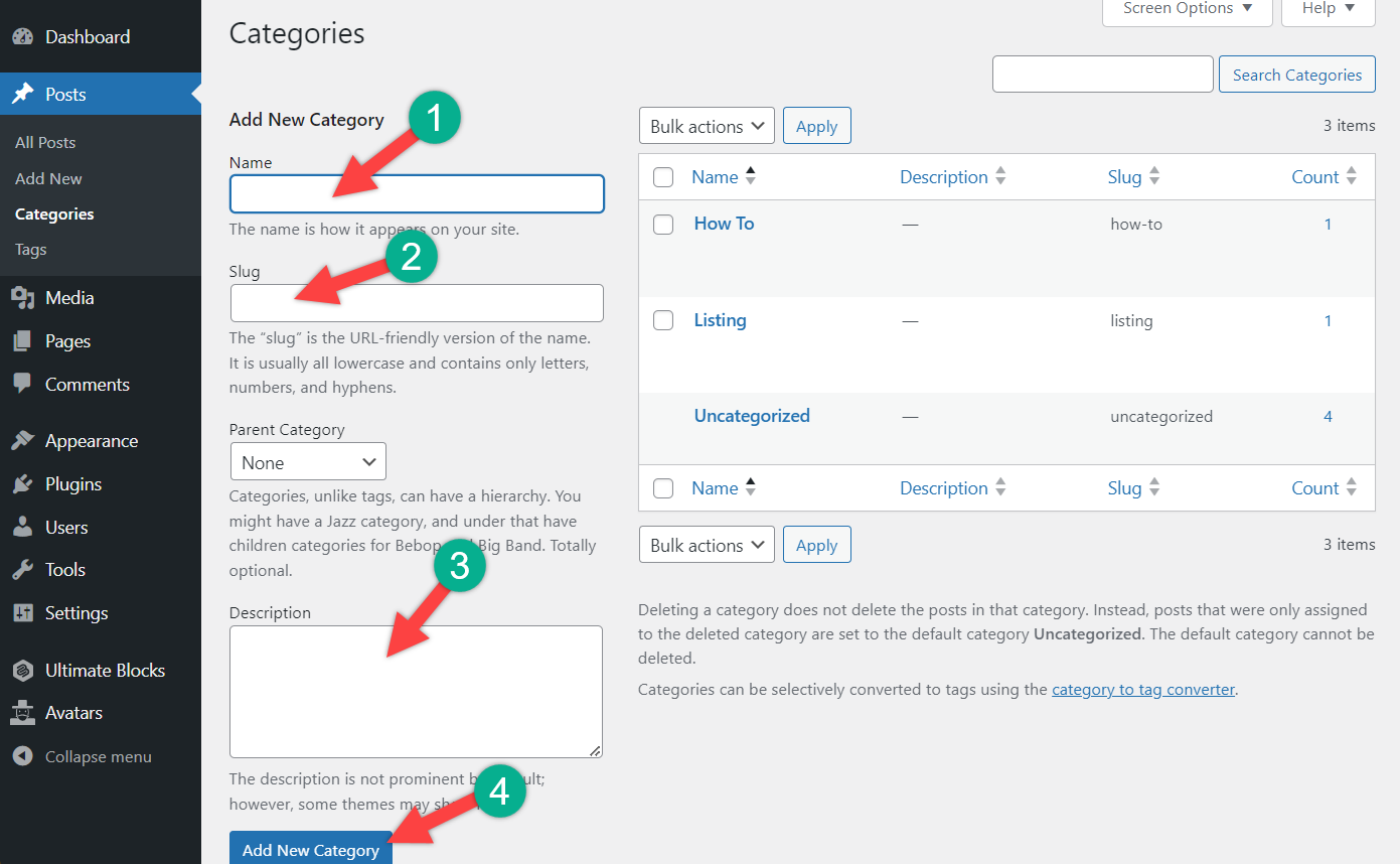How To Add Categories And Subcategories In Wordpress Beginners Guide