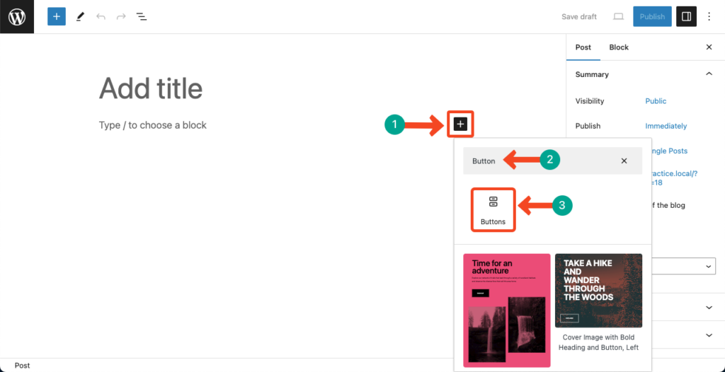 How to Change the Button Size in WordPress