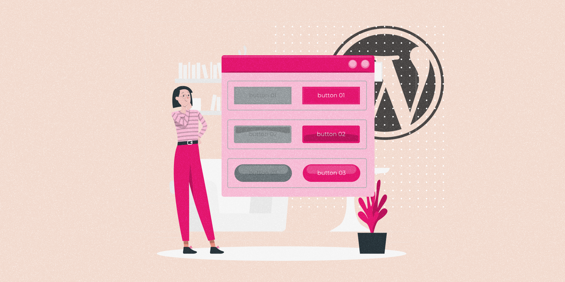 How to Change the Button Size in WordPress