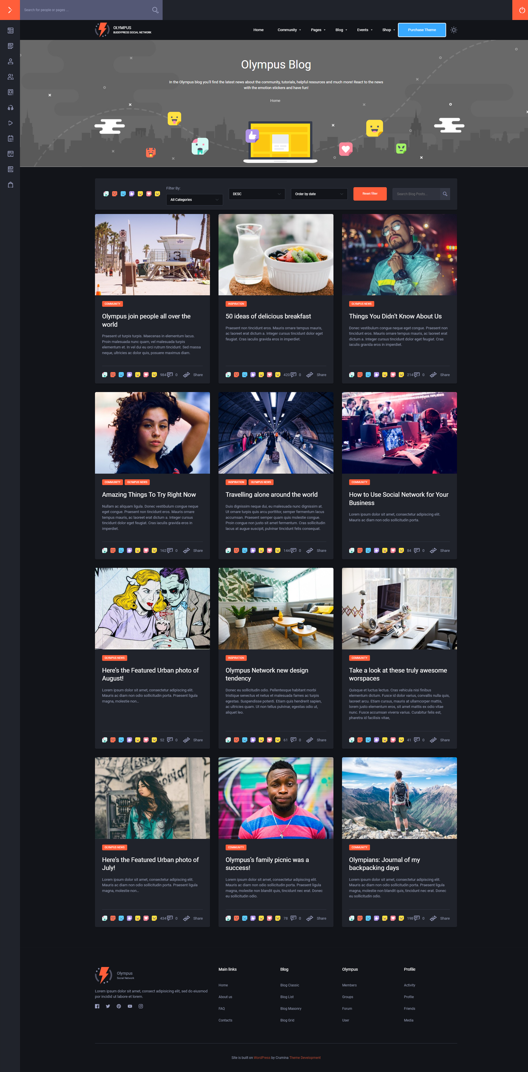 10 Best BuddyPress WordPress Themes For Building Engaging Communities ()