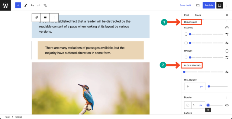 How to Remove Space Between Blocks in WordPress