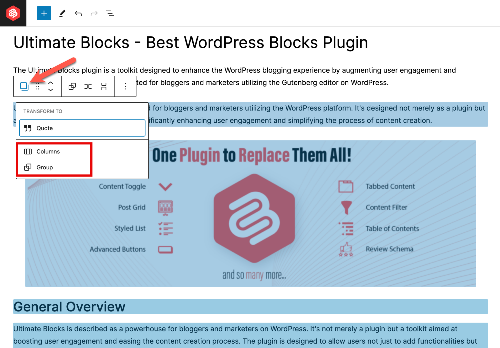 How to Select Multiple Blocks in WordPress (3 Ways)
