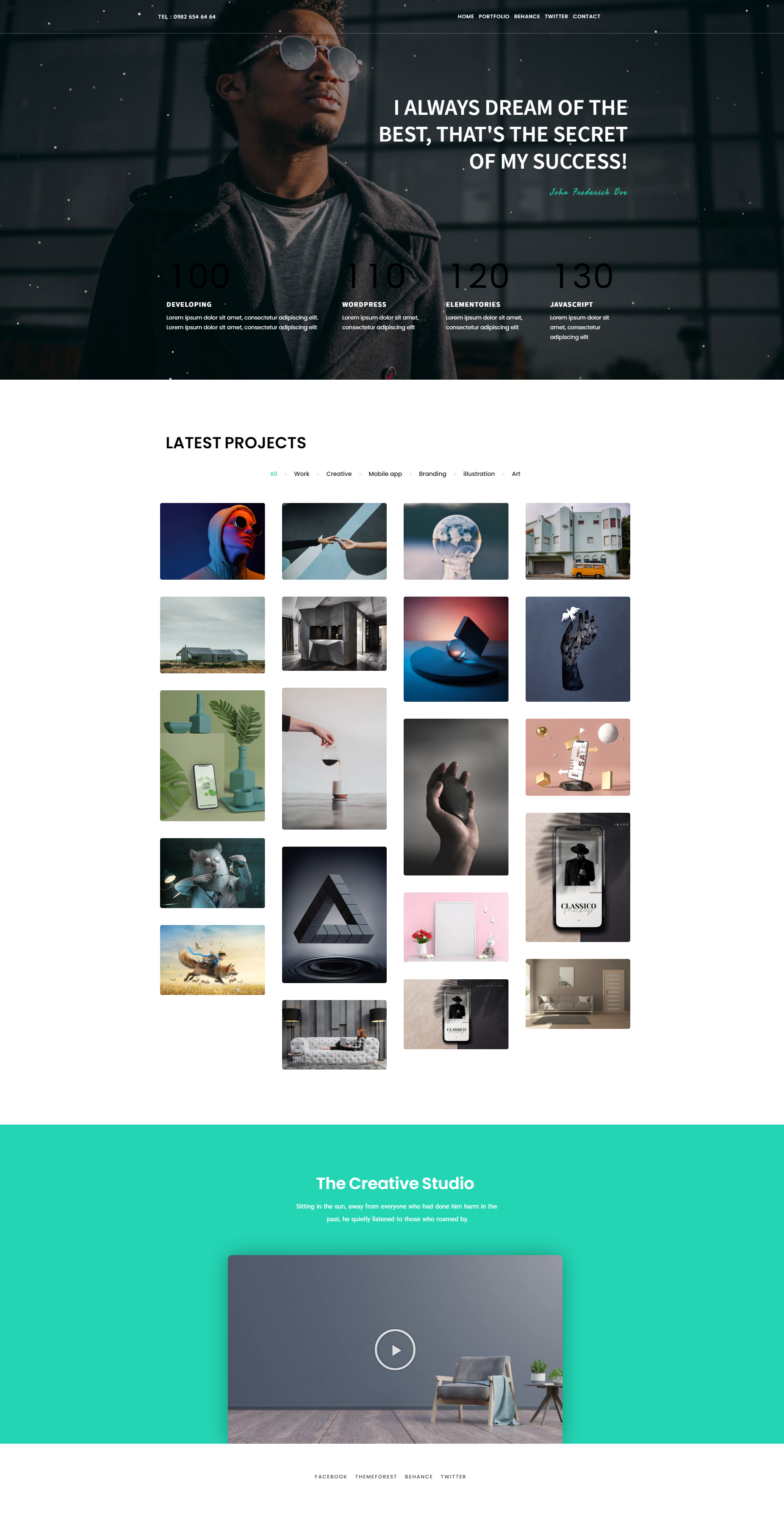 10 Best Portfolio WordPress Themes (Free & Paid)